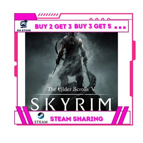 Jual The Elder Scrolls V: Skyrim Special Edition - STIM PC GAME SHARING ...