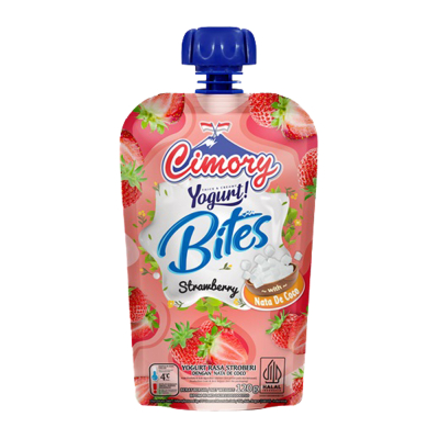 Jual Cimory Yogurt Bites Stoberi/Bluberi/Yuzu/Stroberi Leci Kemasan ...