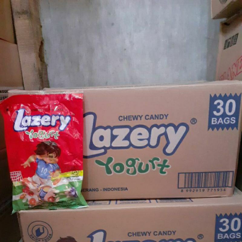 Jual PERMEN LAZERY YOGURT ISI 40pcs HARGA KARTON | Shopee Indonesia