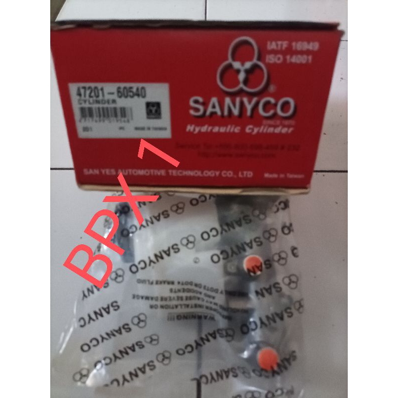 Jual Assy Silinder Master Rem Mobil Toyota Land Cruizer 47201 - 60540 ...