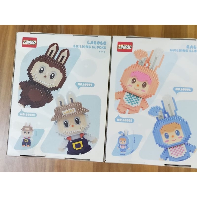 Jual Building Blocks Labobo Series, Mainan Balok Susun Seri Kelinci ...