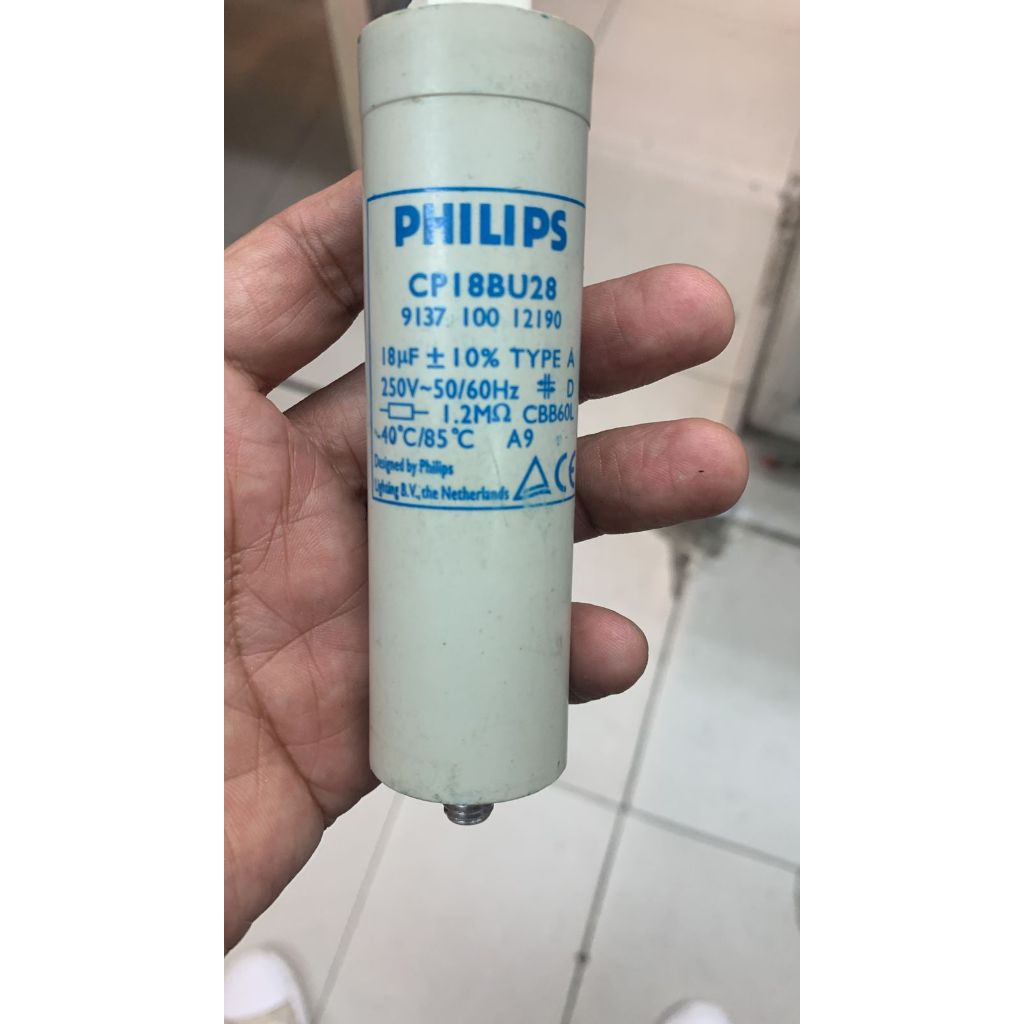 Jual PHILIPS Capasitor - 18 uF - CP 18BU28 | Shopee Indonesia