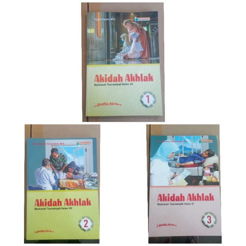 Jual Buku Akidah Akhlak Kelas 1,2 dan 3 SMP Kurikulum Merdeka Penerbit Yudhistira | Shopee Indonesia