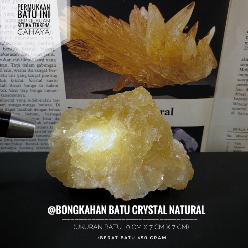 Jual Bongkahan Batu Crystal Natural L12 atau Batu Kristal Alam atau ...
