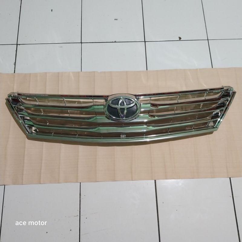 Jual GRIL GRILLE INNOVA 2011 2012 2013 DEPAN INNOVA FULL CHROME ...