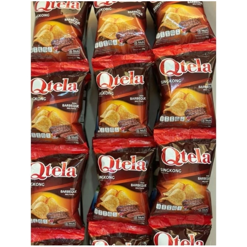 Jual Qtela keripik singkong 4 pcs | Shopee Indonesia