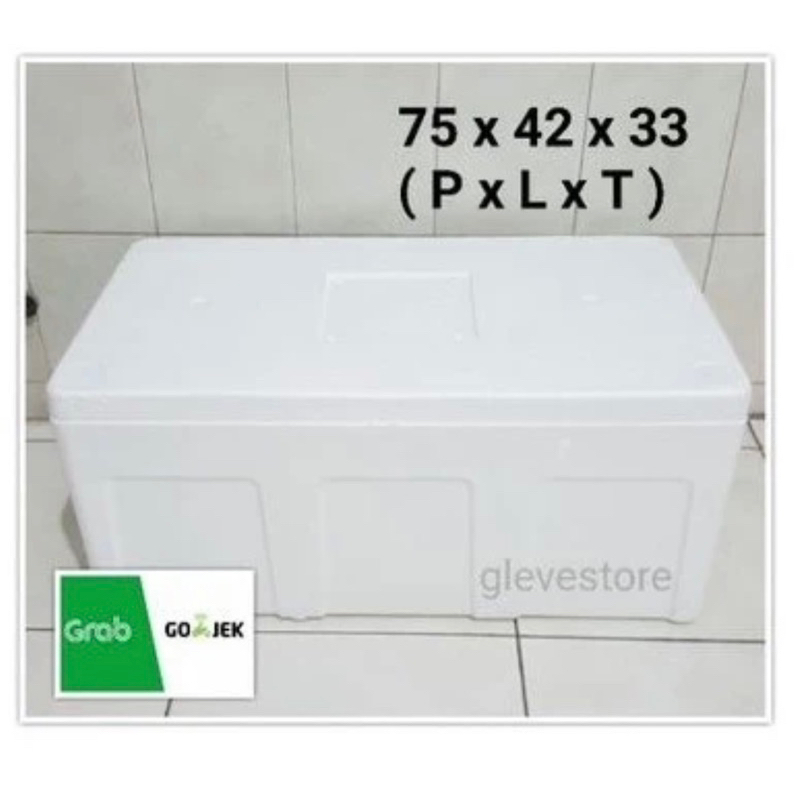 Jual Box Es AG75 | Box Gabus | Ice Box Styrofoam 75x42x33cm | Shopee ...