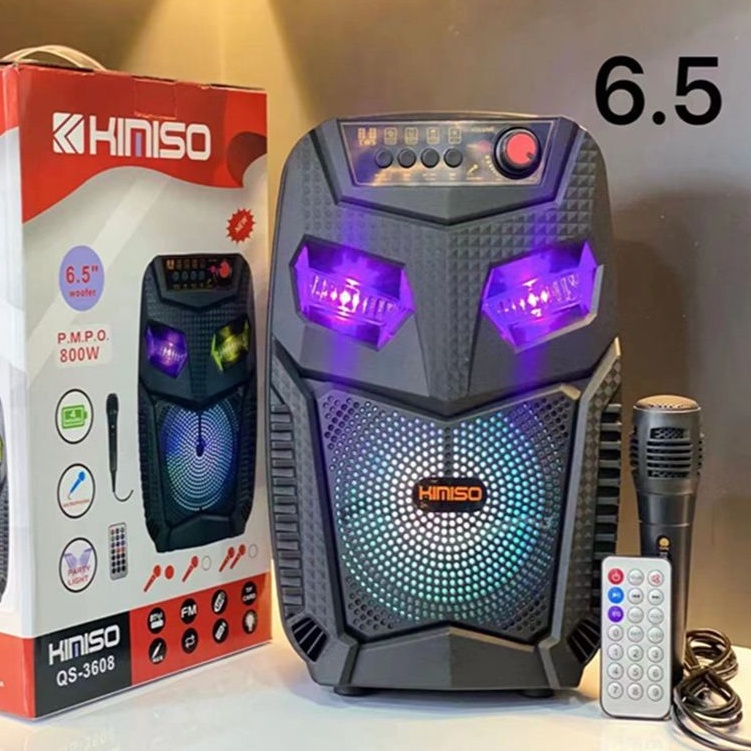 Jual SPEAKER AKTIF QS368 NIRKABEL BLUETOOTH SPEAKER PLAZA VOLUME SUARA ...