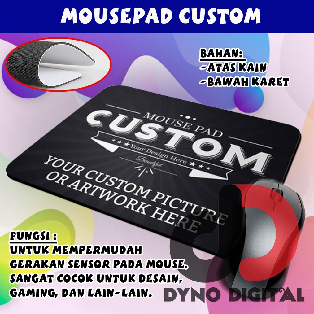 Jual Mouse pad Gambar Foto dari anda sukasuka MousePad Tatakan Mouse ...