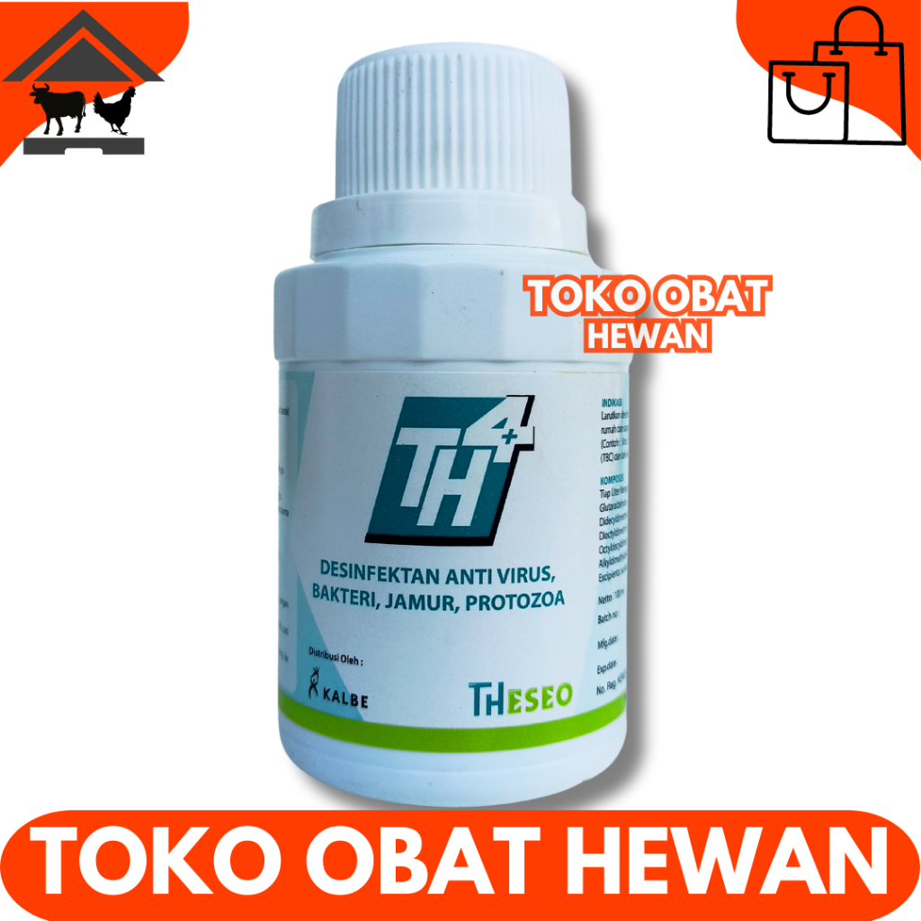 Jual DESINFEKTAN TH4 100ML - Desinfektan dan insektisida ampuh - Repack ...
