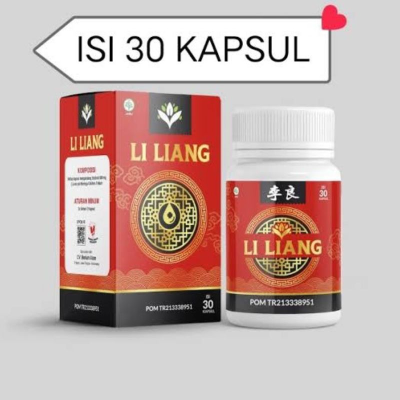 Jual LI LIANG BPOM ASLI 100%. ORIGINAL ISI 30 CAPS | Shopee Indonesia