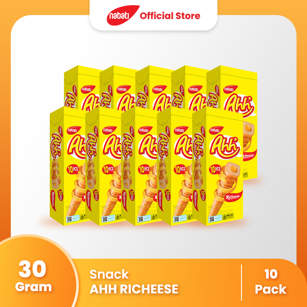 Jual [Bundle] NABATI AHH Richeese 30g x 10 | Shopee Indonesia
