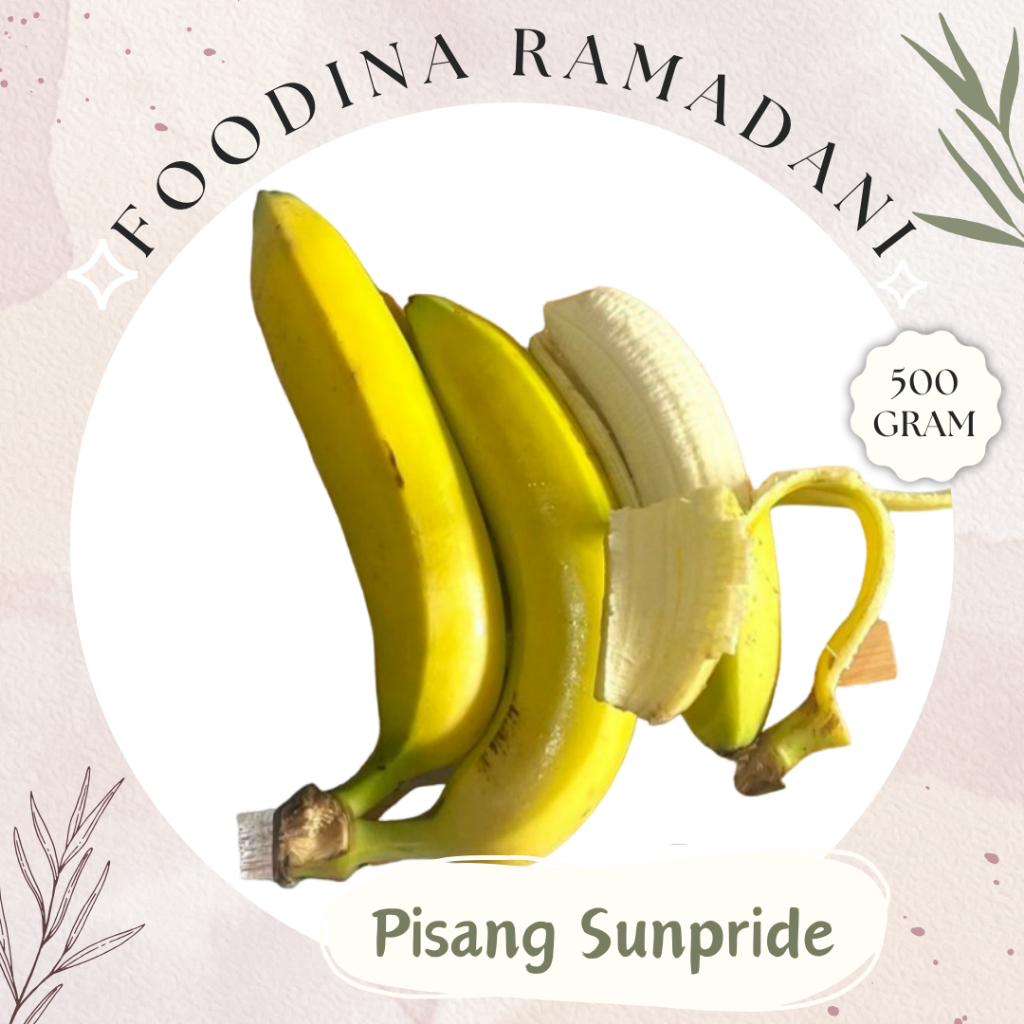 Jual PISANG SUNPRIDE Cavendish - Banana Fresh [ Berat 500gr ] Harga Per ...