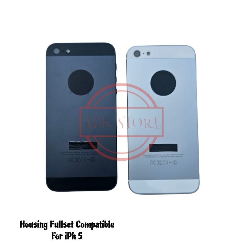 Jual BACK CASING - HOUSING FULLSET FOR IPH 5 / IP 5G HIGH QUALITY ...
