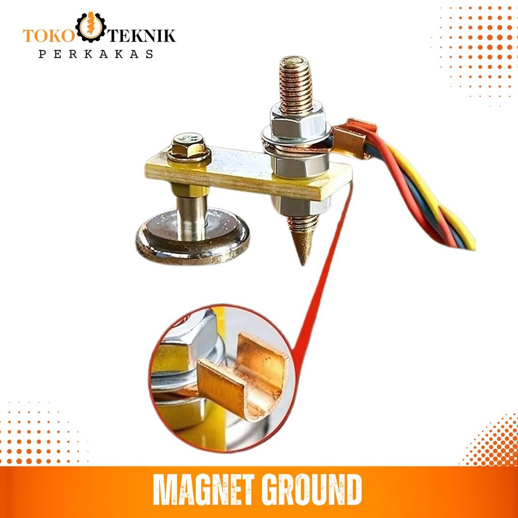 Jual Magnet Ground Las Welding Clamp Klem Kabel Tang Travo Strong ...