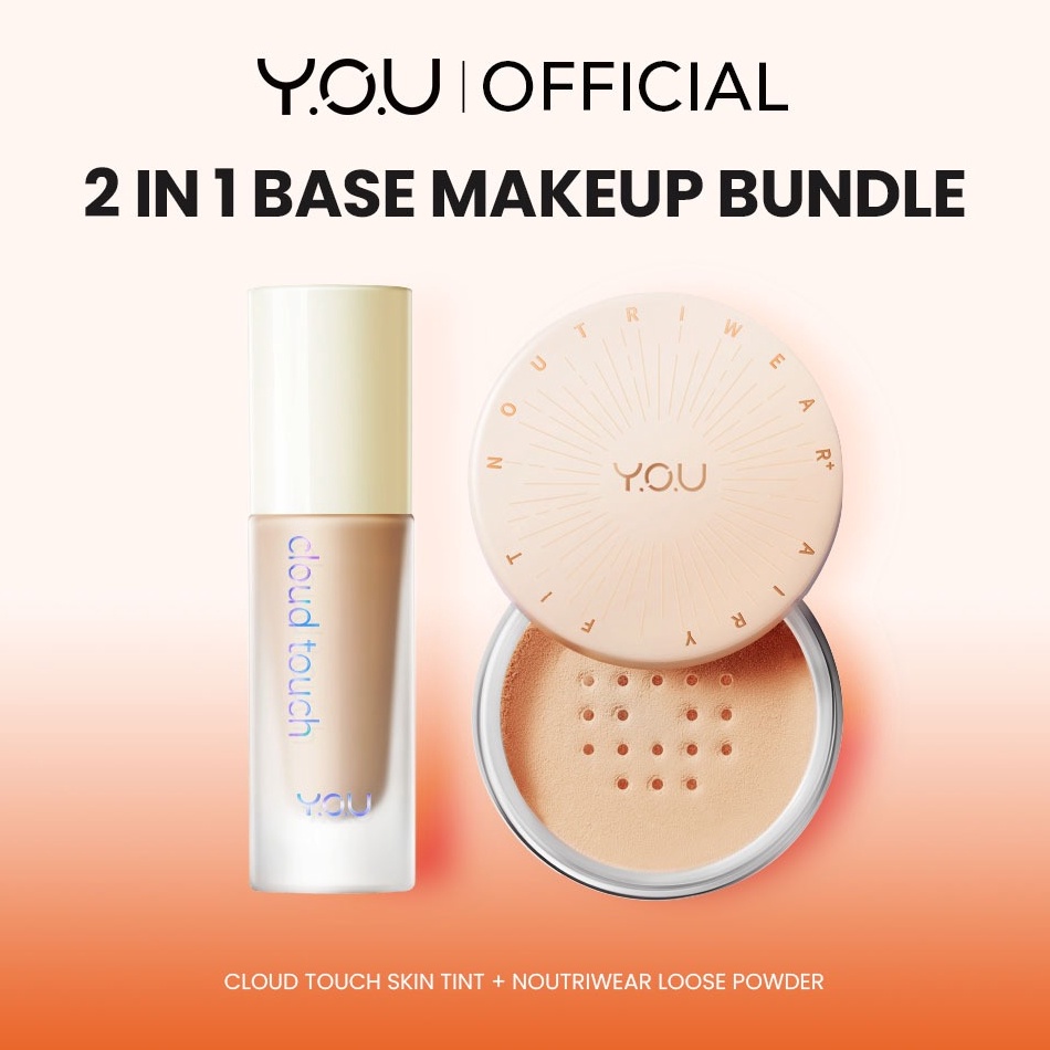 Jual KODE V95U YOU 2in1 Base Makeup Bundle Cloud Touch Blurring Skin ...
