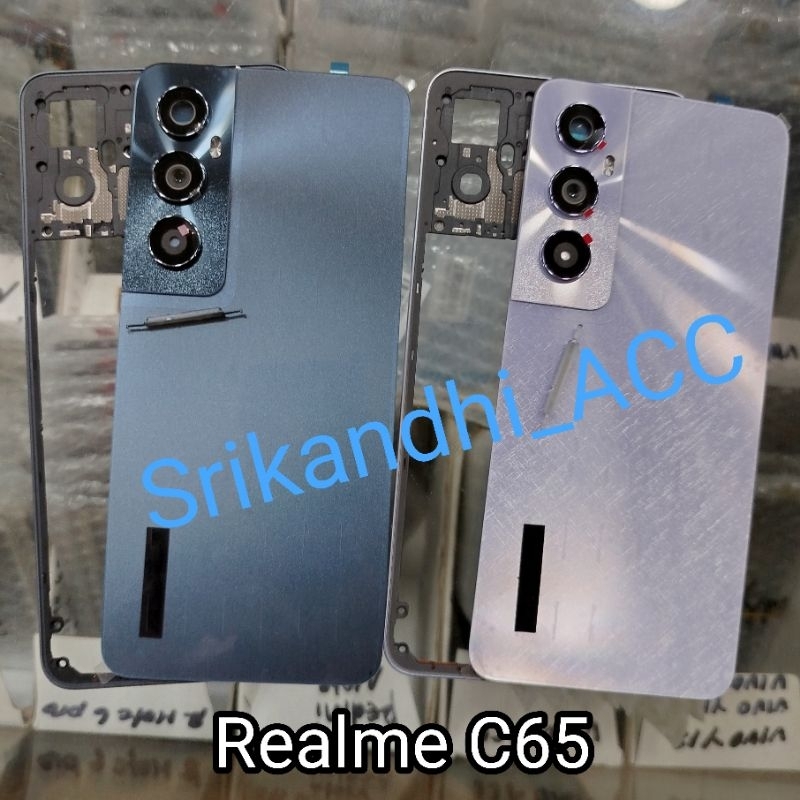 Jual Cessing hausing fullset Realmi C65 Backdor + Tulang Bazzel tutup ...