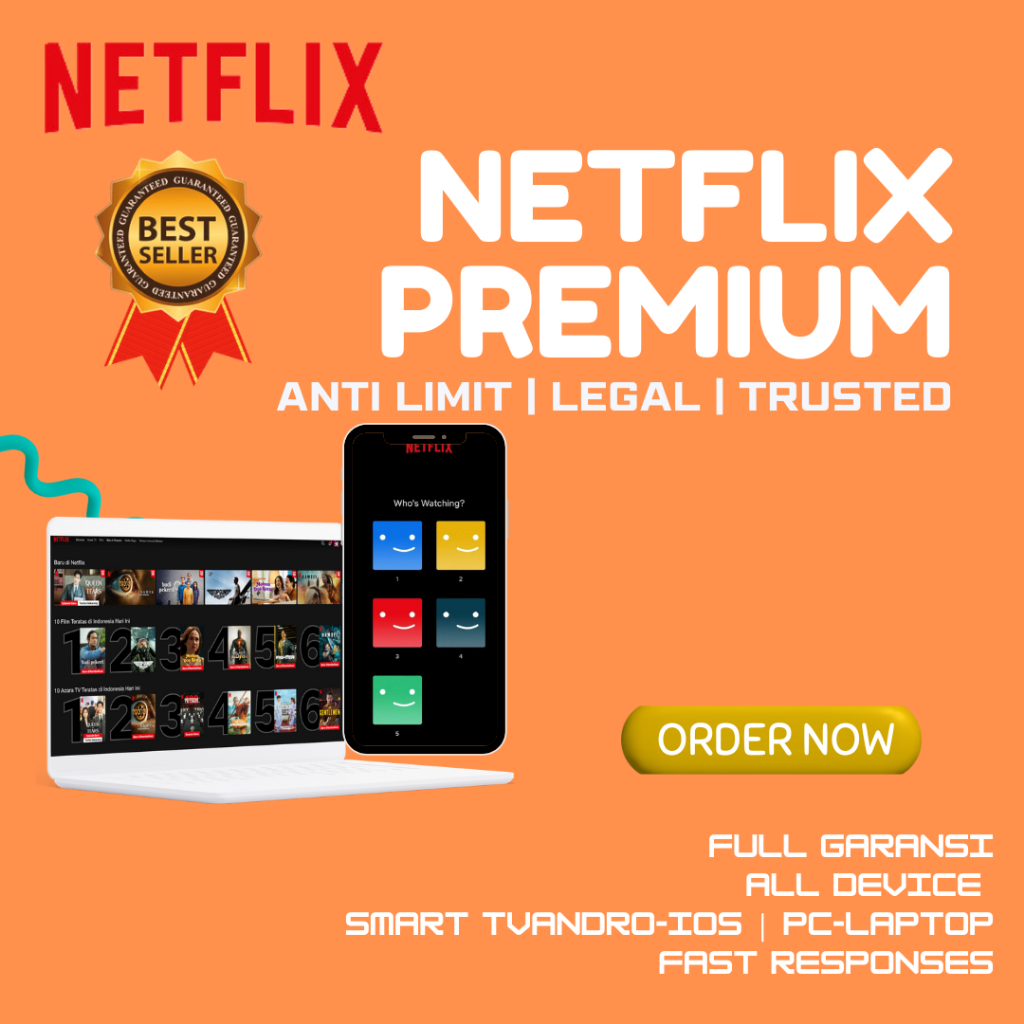 Jual NETFLIX PROMO TERPERCAYA | Shopee Indonesia