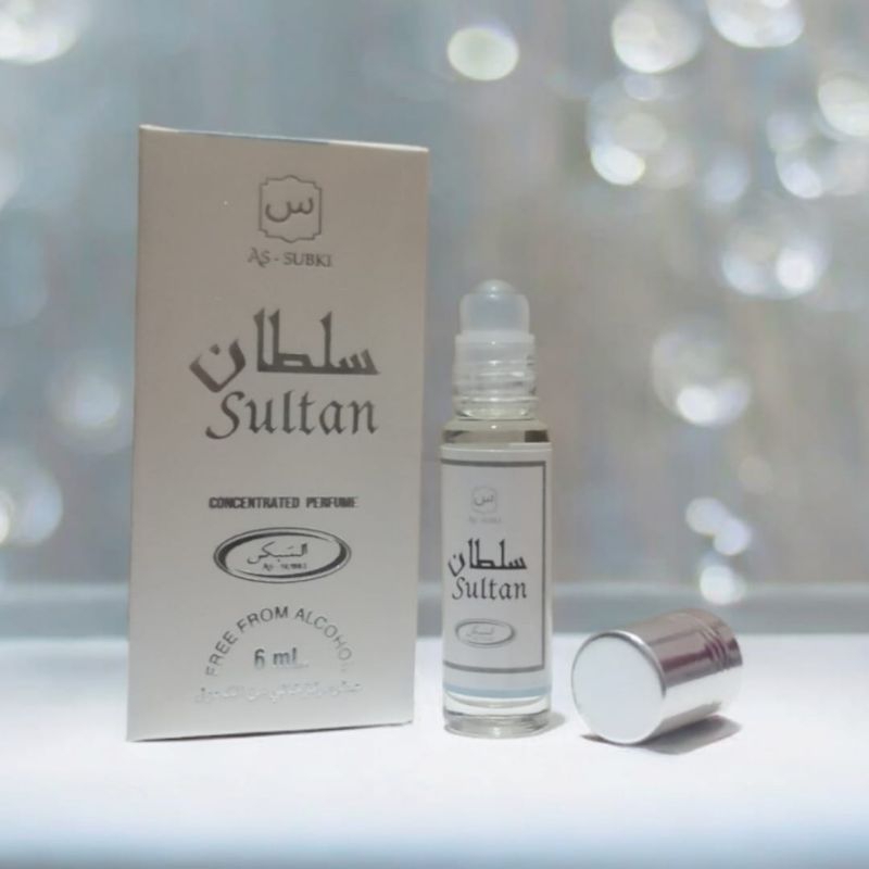 Jual PARFUM ARAB ORIGINAL AROMA SULTHAN ROLL ON 6ML1BOX ISI 6PCS ...