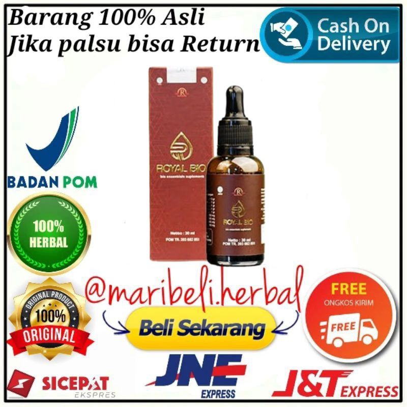 Jual Royal Bio Original Asli Royal Bio Jamu Tetes Mengatasi Penyakit ...
