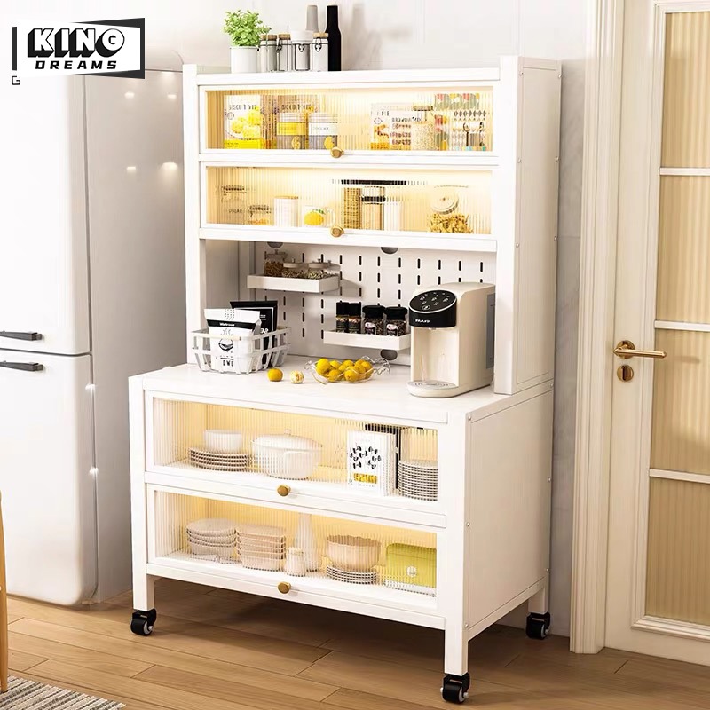 Jual Rak Penyimpanan Dapur Rak Dapur Serbaguna Lemari Dapur Minimalis ...