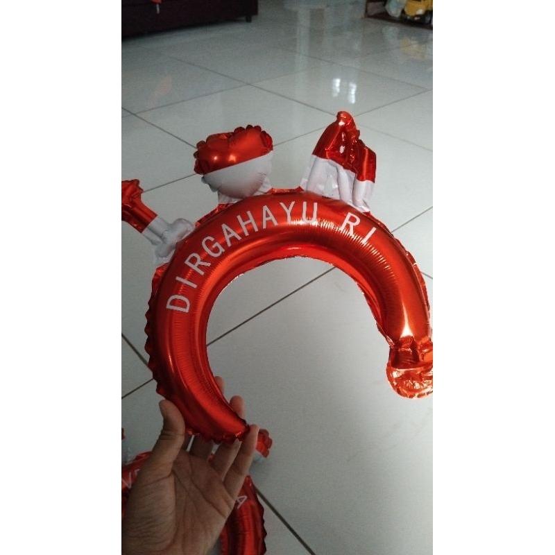 Jual Balon Foil Bando MERAH PUTIH HUT RI DiRGAHAYU RI 79 KEMERDEKAAN ...