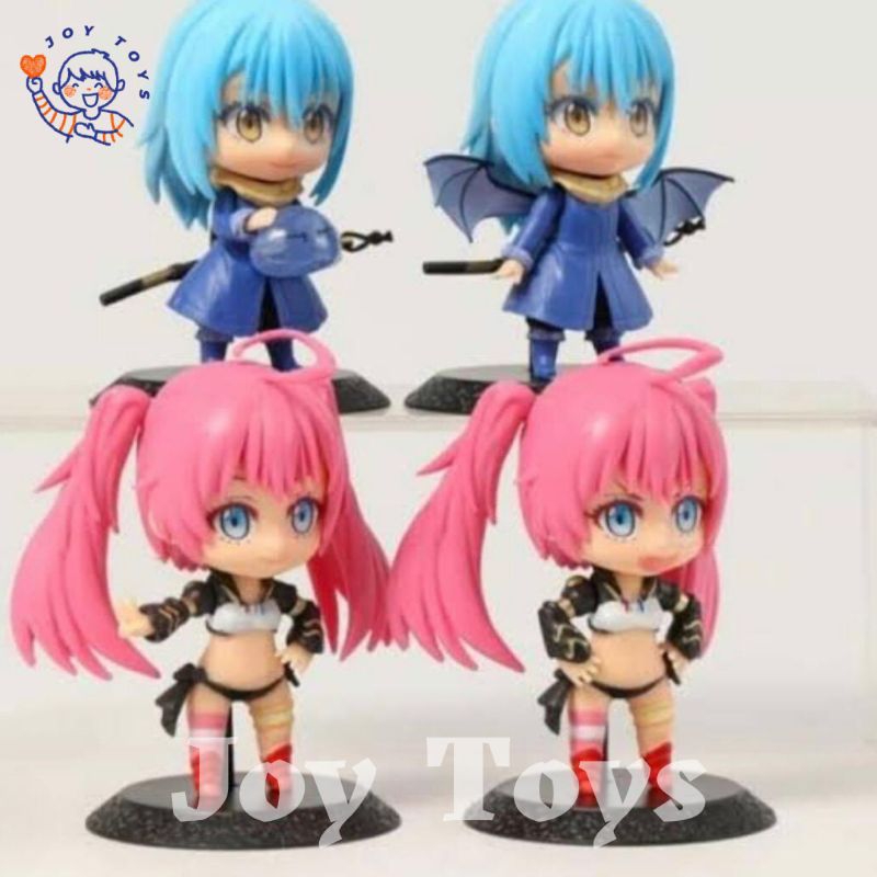 Jual RIMURU & MILIM CHIBI 4 PCS 136 TENSHURA FIGURE | Shopee Indonesia