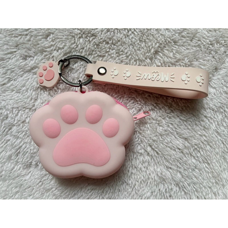 Jual Miniso Cat Paw Silicone Coin Purse - Dompet Koin Silikon Tapak ...