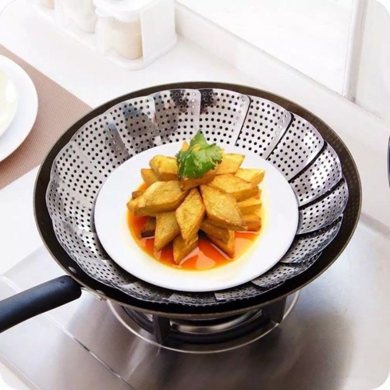 Jual COD panci tambahan kukusan praktis portable KUKUSAN STAINLEES ...