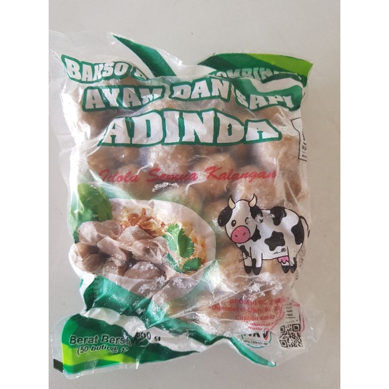Jual adinda bakso sapi kombinasi 500g | Shopee Indonesia