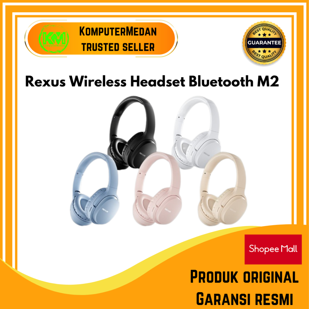 Jual Rexus Wireless Headset Bluetooth M2 | Shopee Indonesia