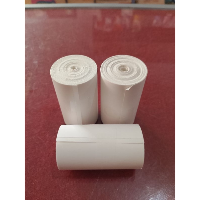 Jual Label Sticker Thermal uk 58mm x 5m / Countinous Roll/Nyambung ...