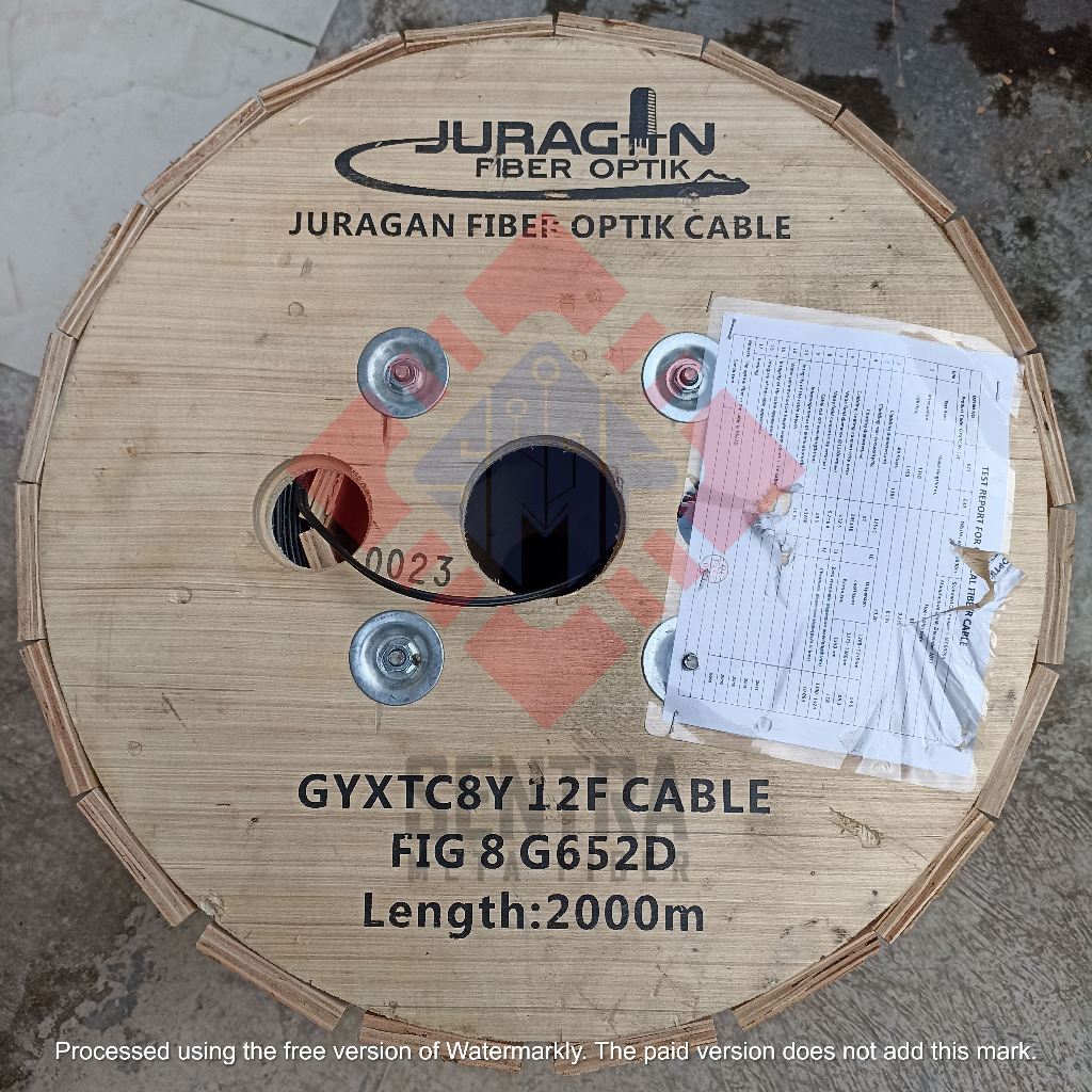 Jual Kabel 12 Core Fig8 1000 Meter Merk Juragan | KU Mini 12c 1km ...