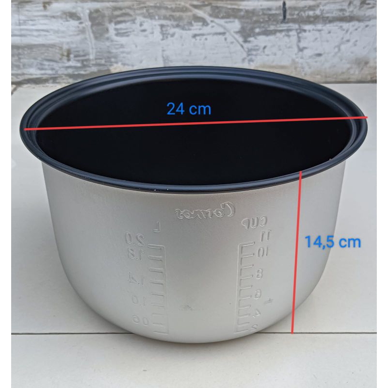 Jual PANCI MAGICOM COSMOS ORIGINAL TEPLON UKURAN 2 LITER | Shopee Indonesia