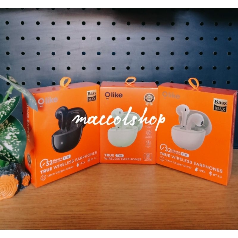 Jual OLIKE T111 TWS TRUE WIRELESS EARPHONE BLUETOOTH 5.3 | Shopee Indonesia