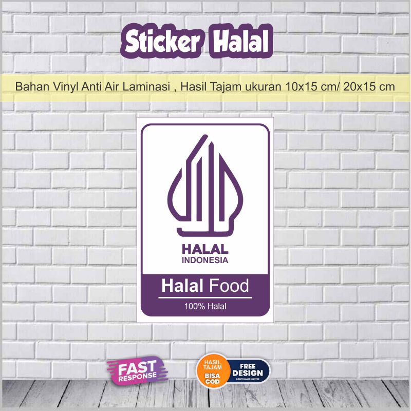 Jual Sticker Halal indonesia baru | Shopee Indonesia