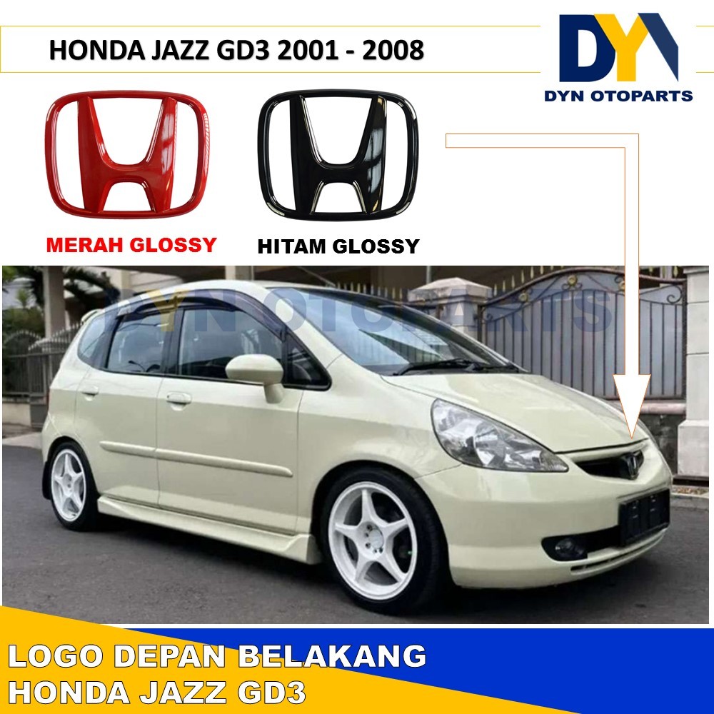 Jual DYN173 - JAZZ GD3, LOGO EMBLEM HONDA JAZZ GD3, LOGO STICKER EMBLEM ...