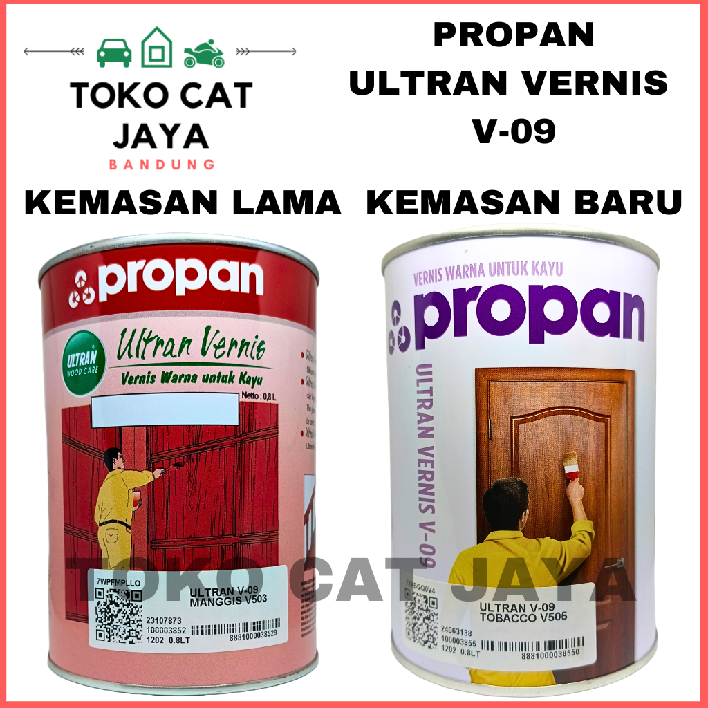Jual PROPAN Ultran Vernis 0,8 L / POLITUR / Plitur / Pelitur / Cat Kayu ...