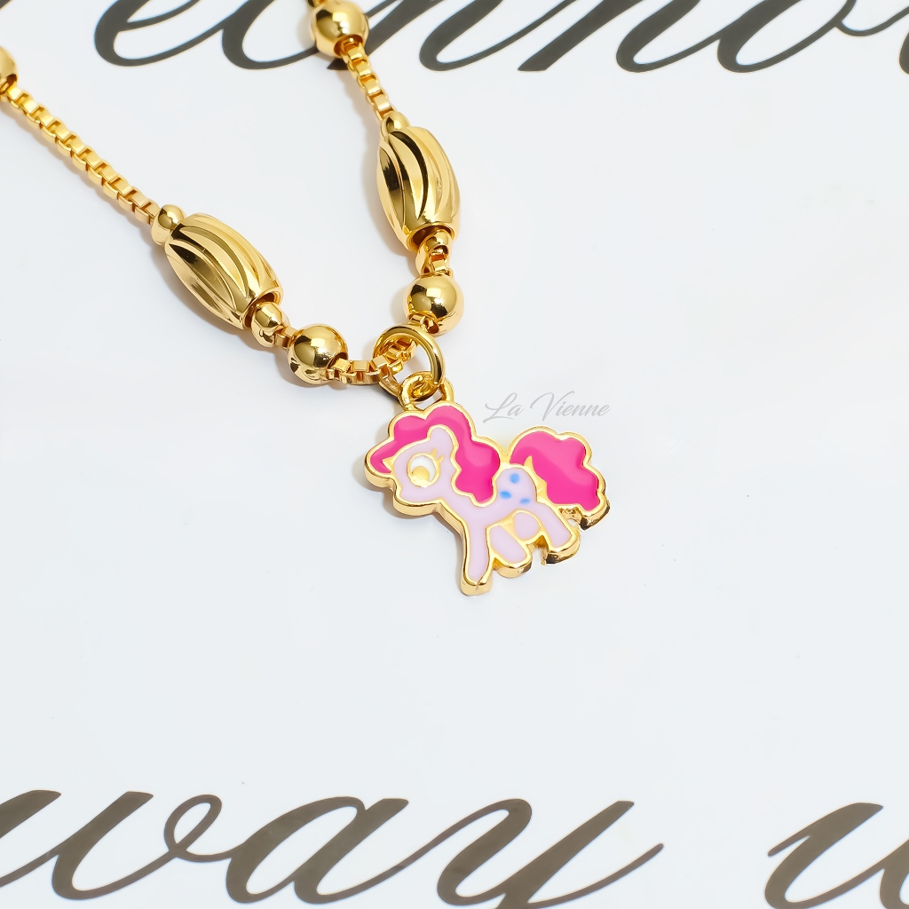 Jual La Vienne - Shafira - Aksesoris Perhiasan Kalung Anak Titanium ...