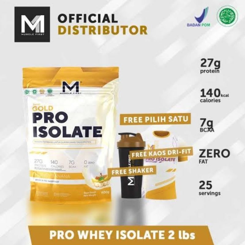 Jual M1 Pro Isolate 2 Lbs Susu Whey Protein M1 Isolate Whey Protein ...