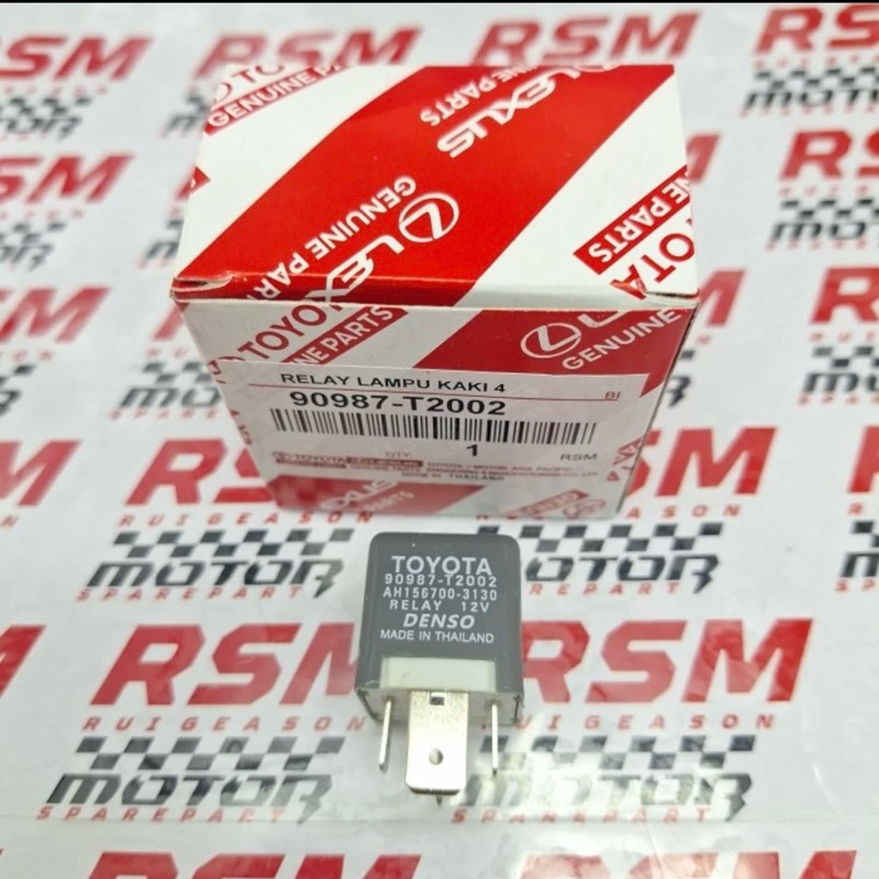 Jual RELAY LAMPU 12V VOLT KAKI 4 TOYOTA AVANZA INNOVA FORTUNER HILUX ...