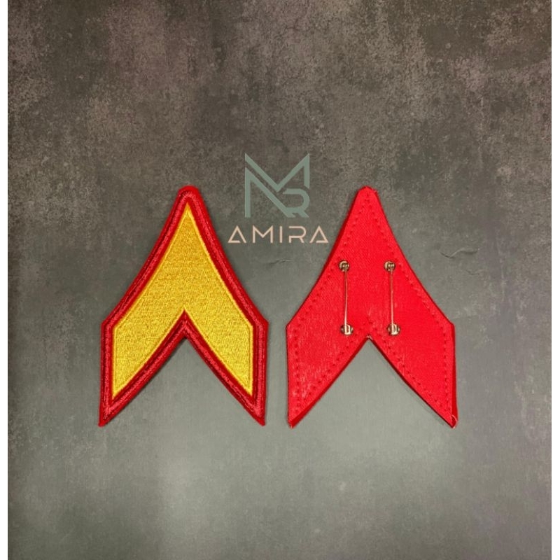 Jual Asli Pangkat PDH Sevron Chevron Taruna AKMIL, Akademi Angkatan ...