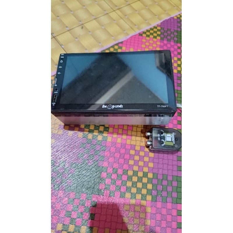 Jual head unit the punch tp 700ft 7inc Doble din deckles bekas | Shopee ...