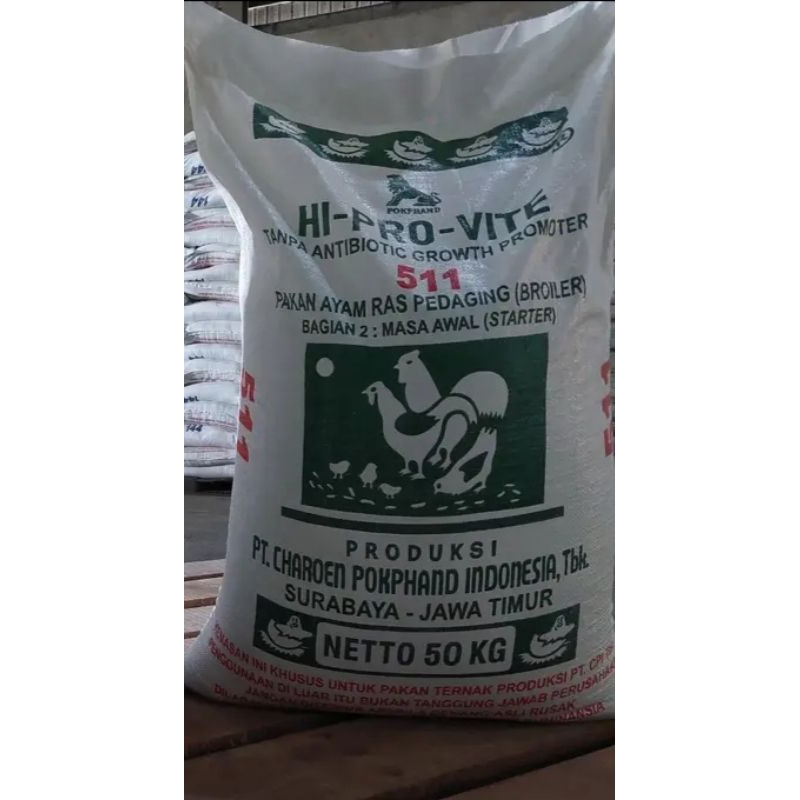 Jual Hi Pro Vite 511 Pakan Ayam Pedaging Starter 10Kg | Shopee Indonesia