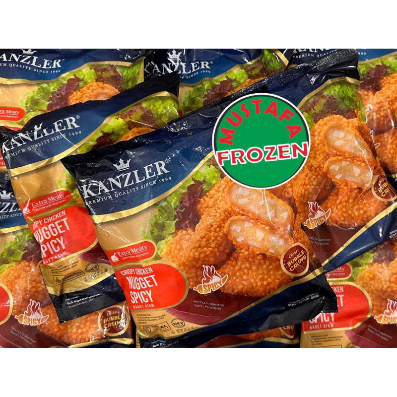 Jual Kanzler Spicy Crispy Naget 450gr | Shopee Indonesia