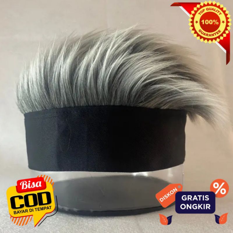 Jual Topi Bulu Rambut Cosplayer Gradasi Warna / Topi Bulu Rambut Bulu ...