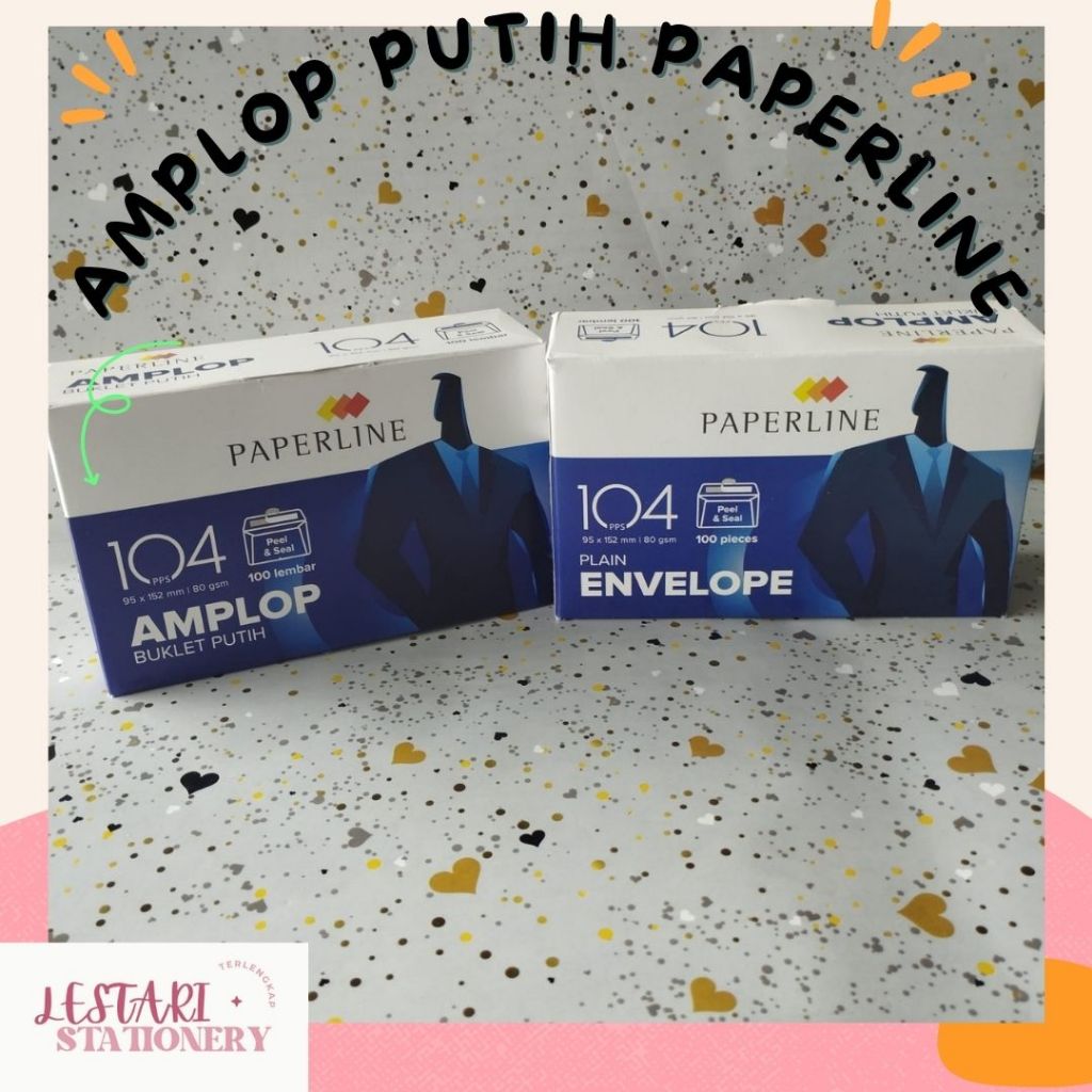Jual Amplop Paperline putih 104 pps | Amplop Putih | Amplop Duit ...