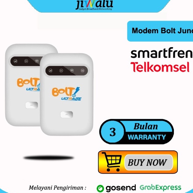 Jual Modem Mifi Bolt Juno Unlock Support Smartfren Telkomsel u Y2M4 ...