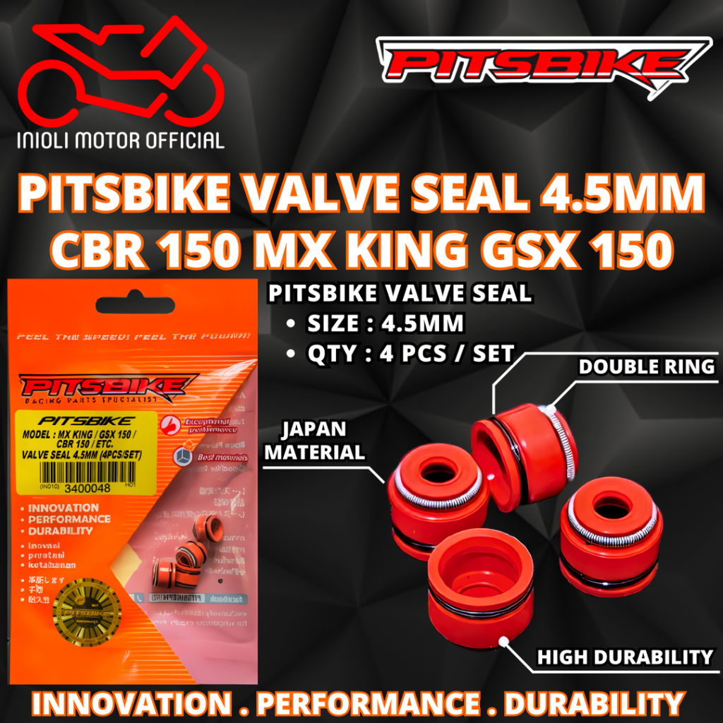 Jual PITSBIKE SEAL KLEP SIL KLEP VALVE SEAL RACING SONIC CBR 150 CB ...