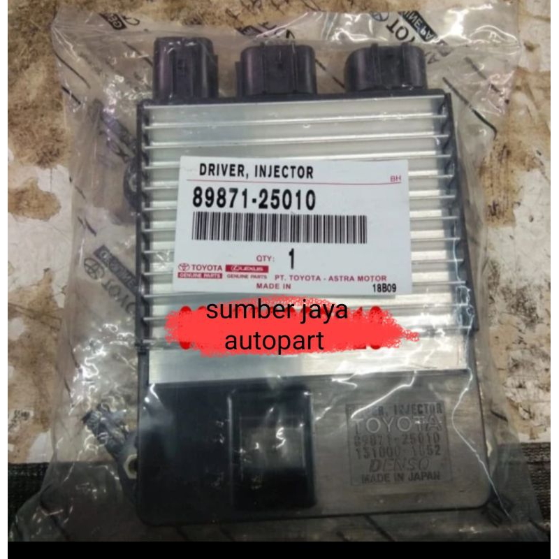Jual ECU driver injector Fortuner Hilux Hiace landcruiser prado Innova ...